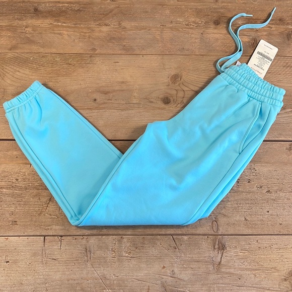 Fabletics | Pants & Jumpsuits | Nwt Fabletics Goto Sweatpant Blue Sky ...